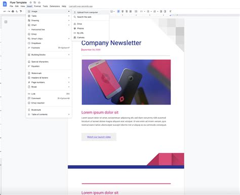 How To Format Print Your Flowcode With Google Documents