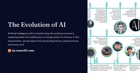 the evolution of ai