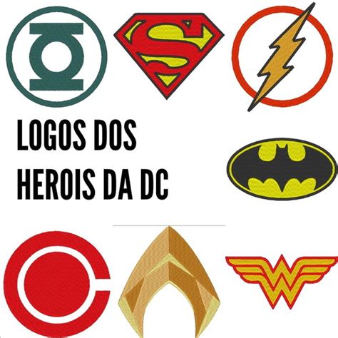 Matriz Bordado Heróis Da Dc Elo7 Produtos Especiais
