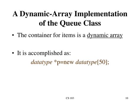Ppt Queues In Computer Science Definition Examples And Implementations Powerpoint