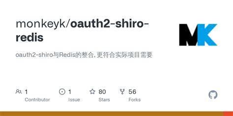 GitHub monkeyk oauth2 shiro redis oauth2 shiro与Redis的整合 更符合实际项目需要