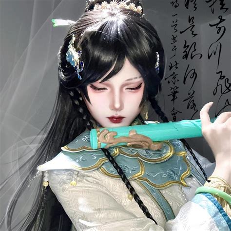 古風假毛女第五人格戚十一cos長直髮可齊可斜劉海齊腰整頂毛胚發 蝦皮購物