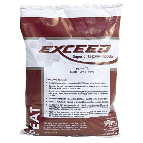 Cowpea Peanut And Lespedeza Inoculant Treats 100 Lb Grow Organic