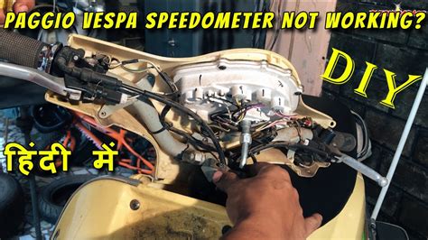 Easy Tutorial Replace Piaggio Vespa Speedometer Cable Like A Pro