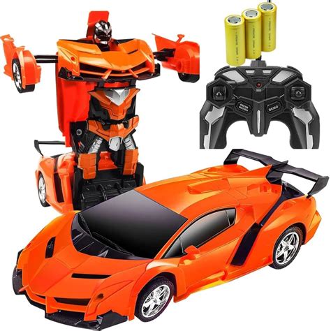 Ultimate Transforming RC Car Robot In Convertible One Button Deformation Drifting
