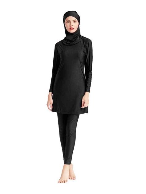 Xdxart Muslim Swimsuits For Women Full Covered Hijab Modesty Coverage