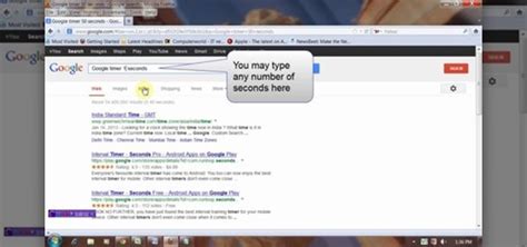 How To Set Google Online Timer Internet Gadget Hacks