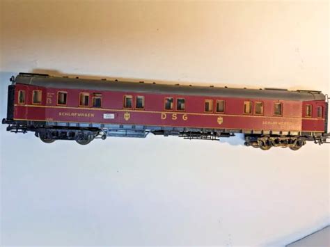 roco h0 dc 44452 dsg db schlafwagen hechtwagen gebraucht eur 18 95