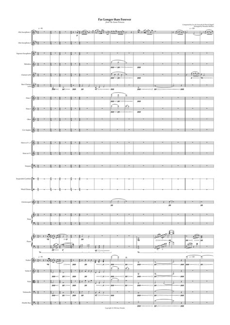 Lex De Azevedo And David Zippel Far Longer Than Forever Full Score