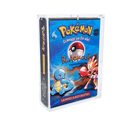 Pokemon Acryl Case Für Themendeck Mit Magnetverschluss Cardnax