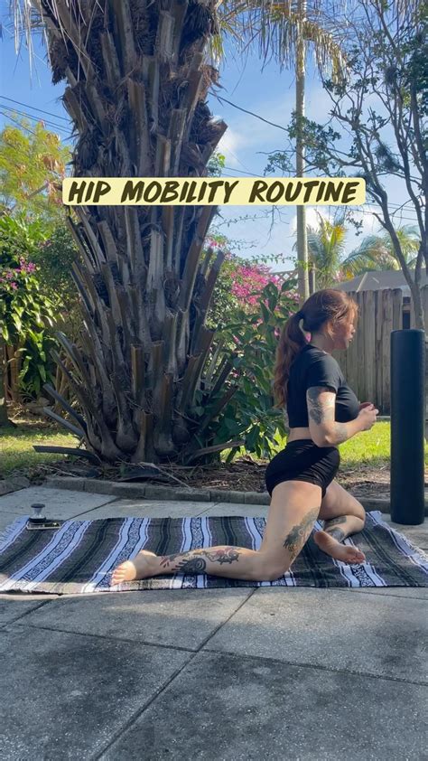 Hip Mobility Routine Hip Mobility Exercises Hip Stretches Healthy Hips Artofit