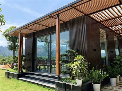 Lam Gỗ Nhựa Trang Trí Ngoài Trời Cho Không Gian độc đáo Gỗ Nhựa Việt