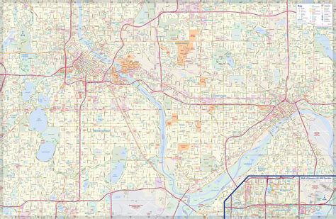 Zip Code Map Twin Cities Map