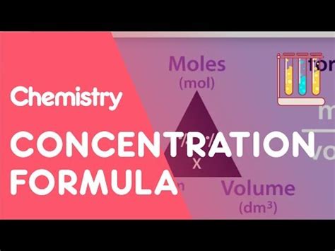 Solution Concentration Definition Overview Expii