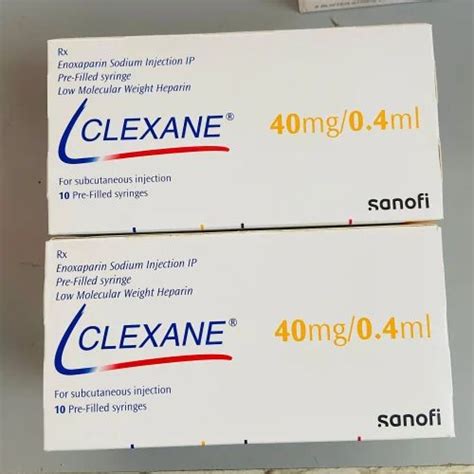 40mg Clexane Injection At ₹ 400 Box Clexane Injection In Ahmedabad