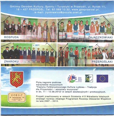 Płyta GOKSiT Gminny Ośrodek Kultury Sportu i Turystyki