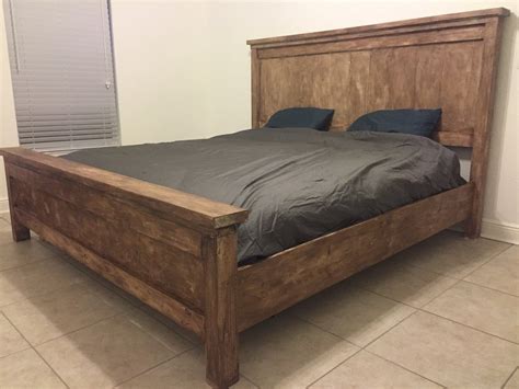 King Farmhouse Bed Ana White
