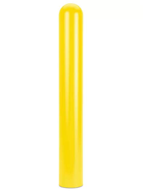 Smooth Bollard Sleeve 6 X 56 Yellow H 9231y Uline