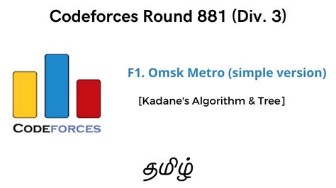 F1 Omsk Metro Simple Version Tamil Codeforces Round 881 Div