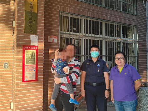 2歲童找嘸阿公急哭 龜山警攜手里長助祖孫團圓