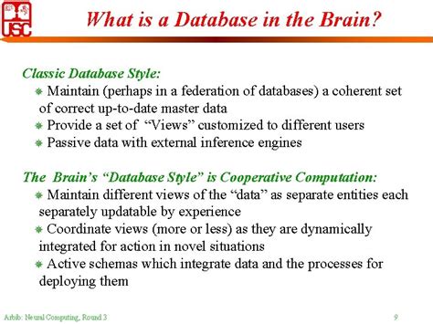 From Brain Operating Principles To Computer Technology Michael