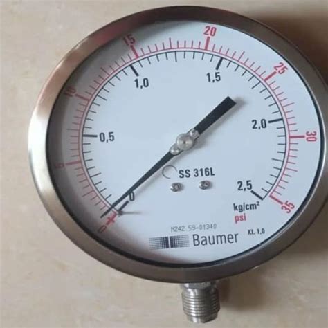 6 Inch 150 Mm Analog Pressure Gauges 35 Psi At Rs 2200 In