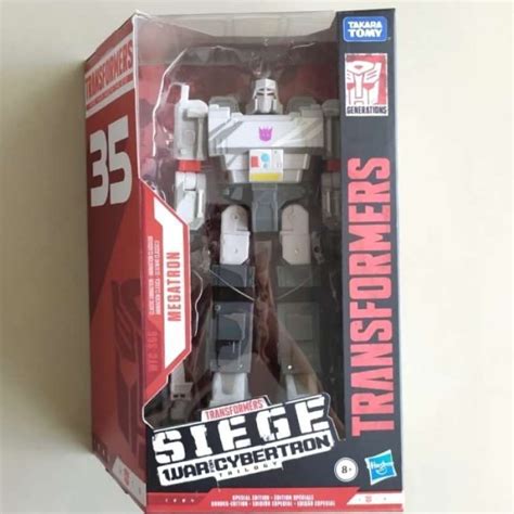 Promo Hasbro Transformers Siege Megatron Cell Shaded 35 Anniversary