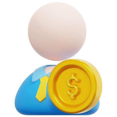 Sales Agent 3d Render Icon Illustration 21615040 Png