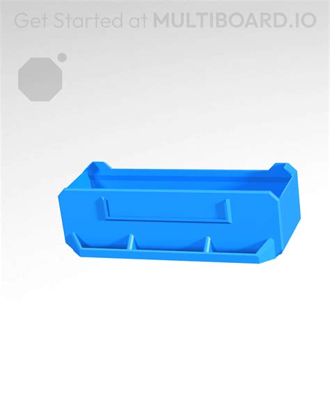 1x1x1 Deep Multibin Simple Drawer 3d Model By Multiboard On Thangs