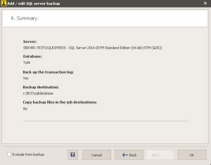 SQL Server Backup With Iperius Complete Software