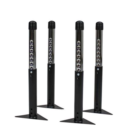 Chunky Legs For Activity Tables In Black 4 Pack