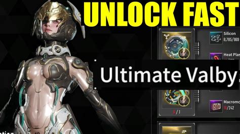 Fastest Way To Unlock Ultimate Valby The First Descendant Best Route Best Dps In The Game