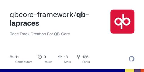 Github Qbcore Frameworkqb Lapraces Race Track Creation For Qb Core