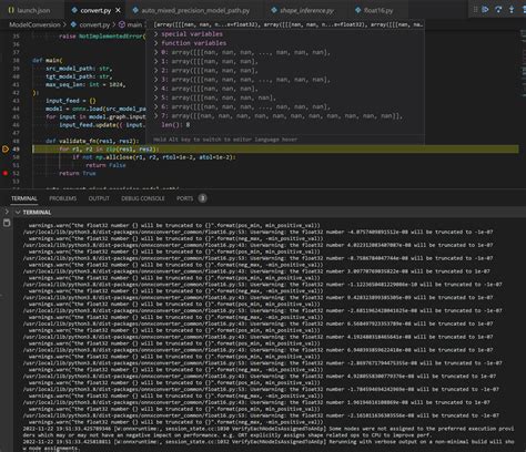 Converting Model Fp32 To Fp16 With Automixedprecisionmodelpath From