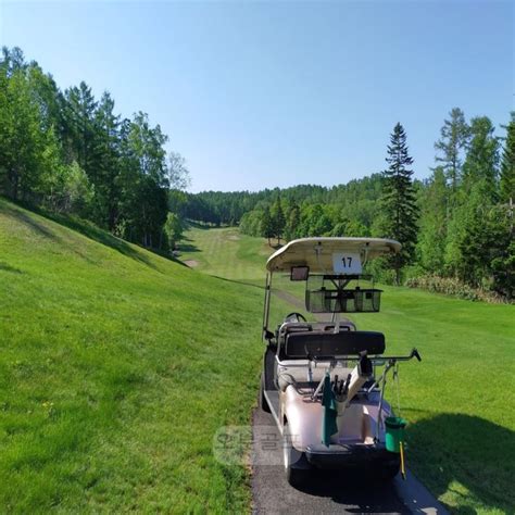 일본 북해도 루스츠 리조트 골프72 리버우드 코스