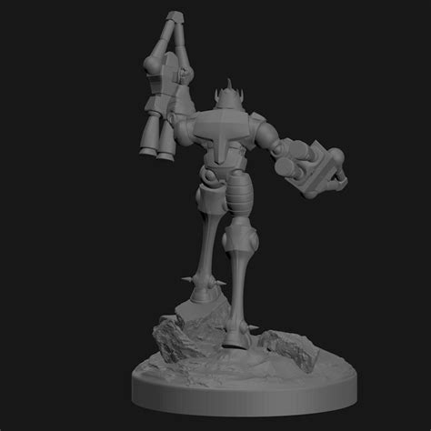 Magnetic Robot 3d Print Model