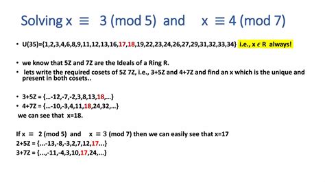 chinese remainder theorem pptx