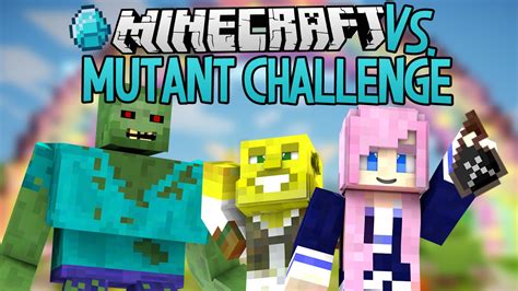 Mutant Challenge Modded Minecraft VS YouTube