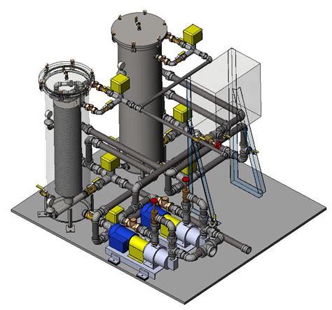 Customer Design Coalescing Oil And Polishing Filter Housing Platform