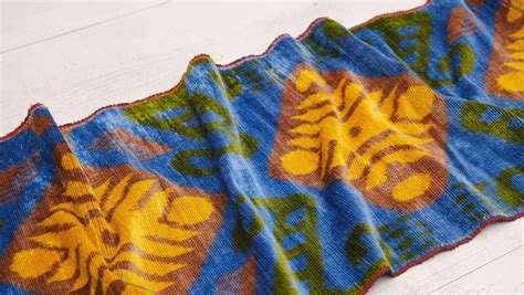 Сине-фиолетовый Бархат "Cube" - Silk Stitch