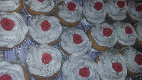 25th Wedding Anniversary Cupcakes Anniversary Cupcakes 25th Wedding