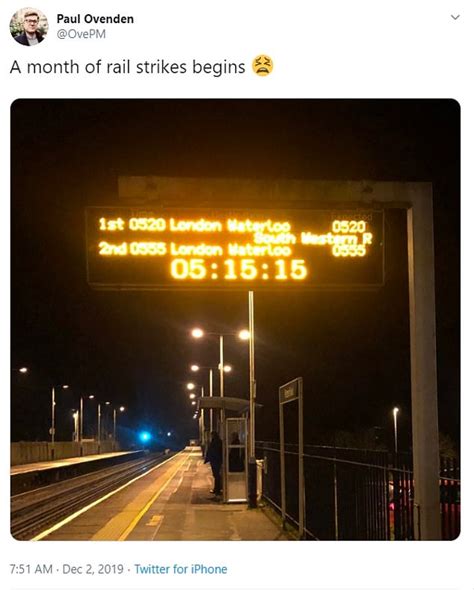 Commuter Chaos And Travel Misery As 27 Day South Western Railway Strike