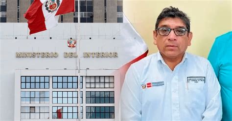 Mininter indica que no hay impedimento legal para que José Luis Ortíz