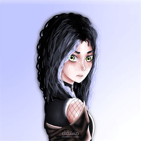 رسم رقمي لشخصيات بأسلوب انمي مستقل