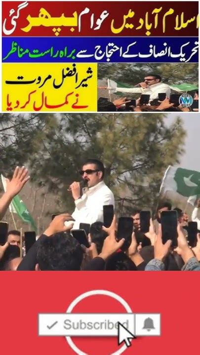 Breaking News Pti Today Protest Shairafzalmarwat Election2024