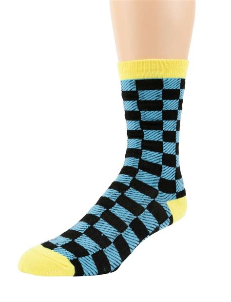Mitch Bogen Mens Cotton Dress Socks Colorful Fashion Crew Socks 8 Pack