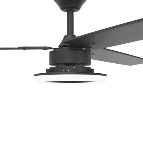 3d 52 Inch Orbis Matte Black Remote Control Ceiling Fan Turbosquid