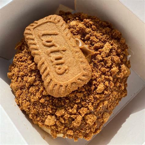 Lotus Biscoff Donut