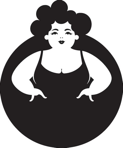 Premium Vector Empowercurvemark Precision Woman Empowerment Icon