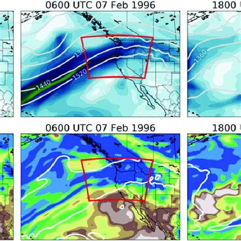 A Integrated Water Vapor Transport Ivt Kg M S At Utc